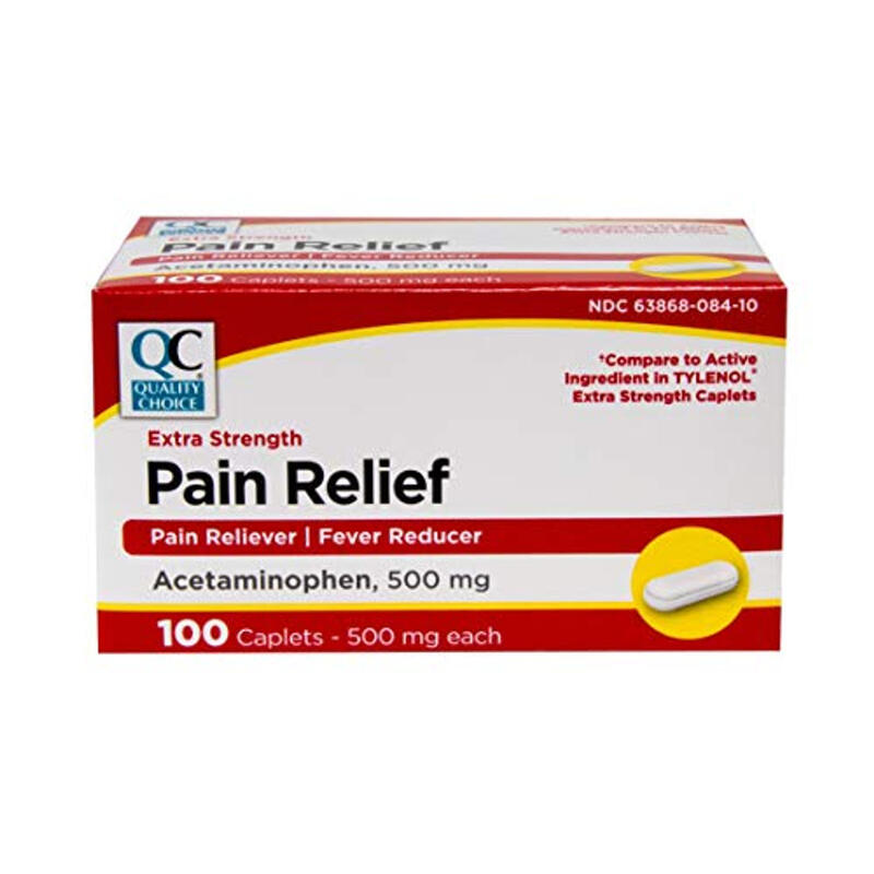 Quality Choice Pain Relief 100 Tabs M C Drugstore