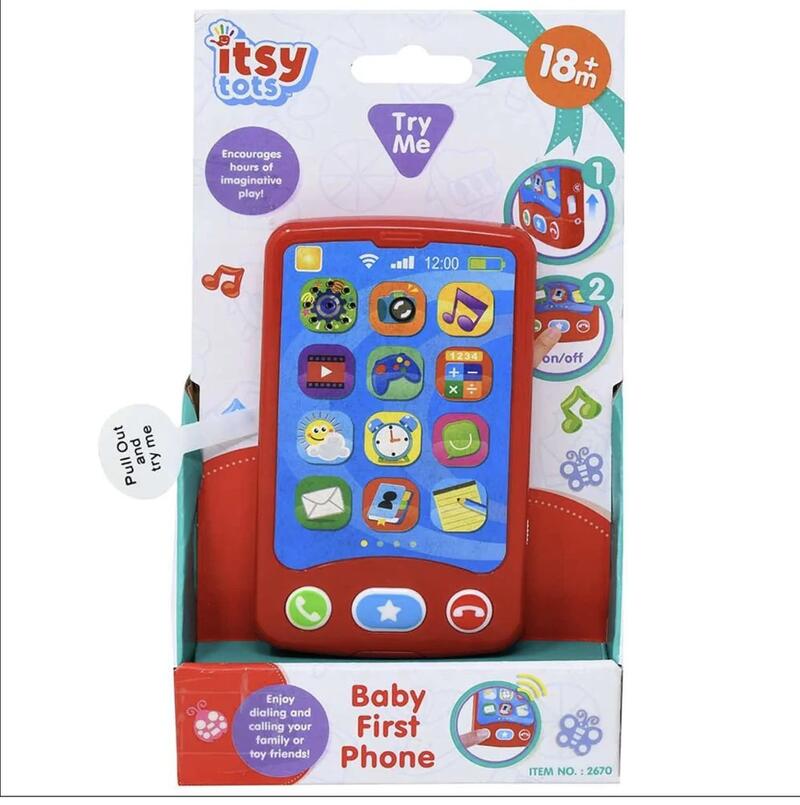 Itsy Tots Baby First Phone | M&C Drugstore