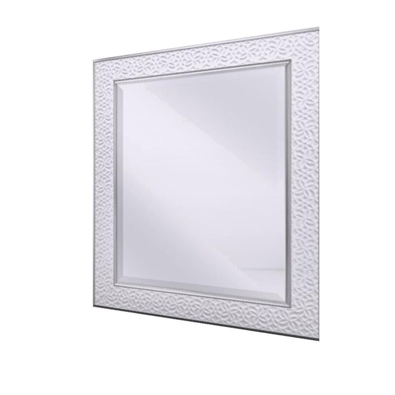 White Frame Mirror 21x25 | M&C Drugstore
