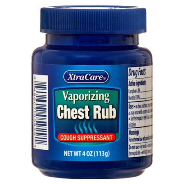 XTRA CARE VAPORIZING CHEST RUB | M&C Drugstore