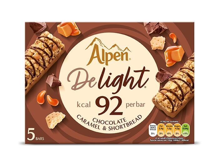 Alpen Delight Chocolate Caramel And Shortbread | M&C Drugstore