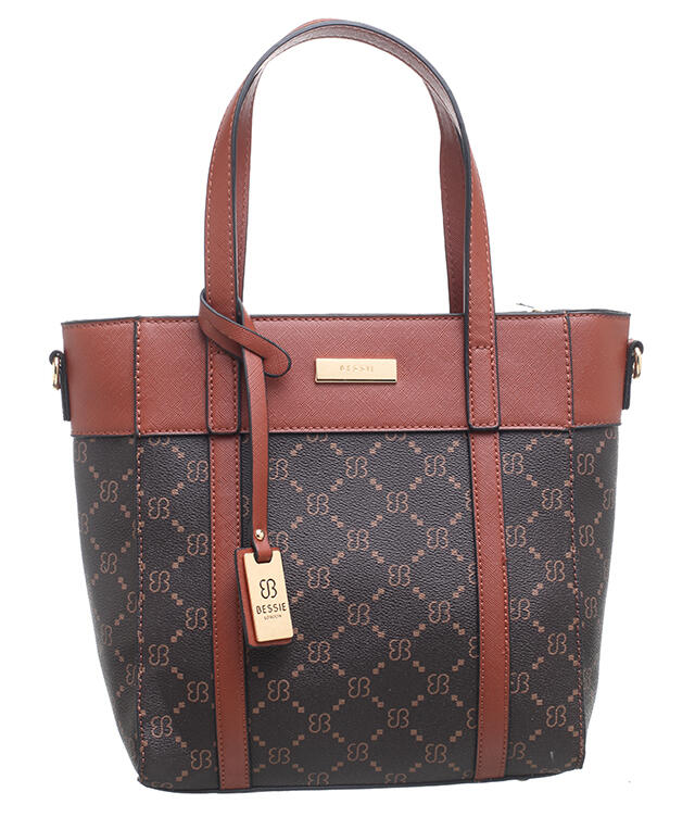 Bessie Logo Print Bucket Tote | M&C Drugstore