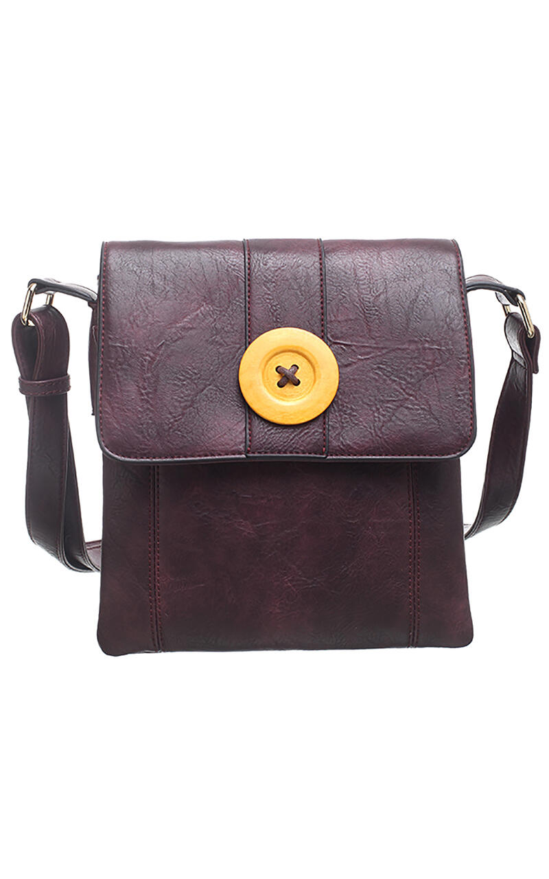 Bessie Two-Pocket Button Shoulder Bag | M&C Drugstore