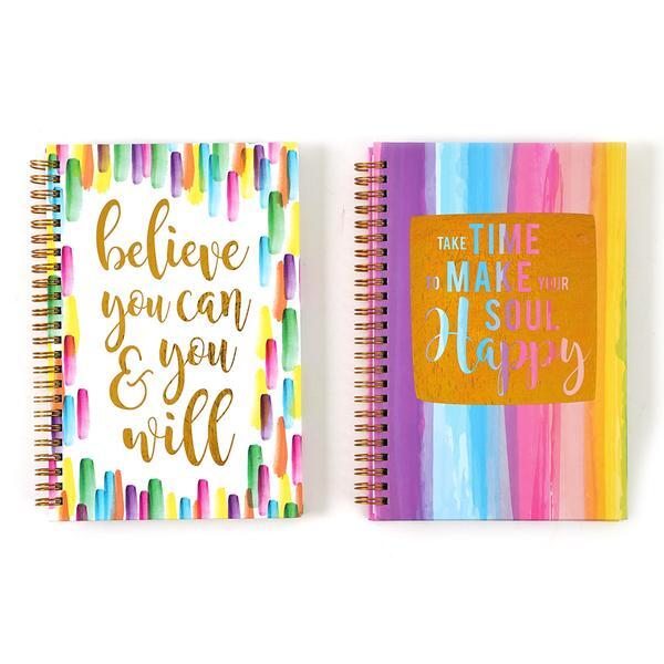Hard Cover Rainbow Journal Assorted 1ct | M&C Drugstore