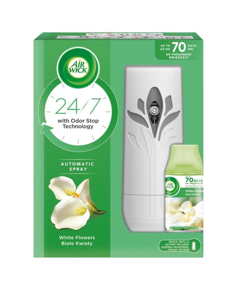 Airwick Automatic Spray White Flowers 2pc | M&C Drugstore