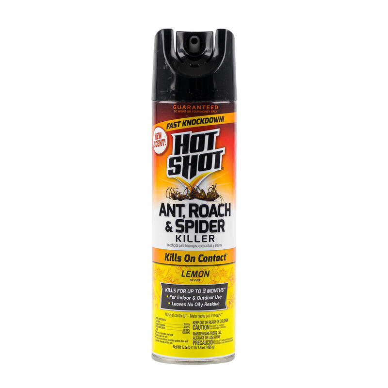Hot Shot Ant, Roach & Spider Killer Lemon 17.5oz | M&C Drugstore